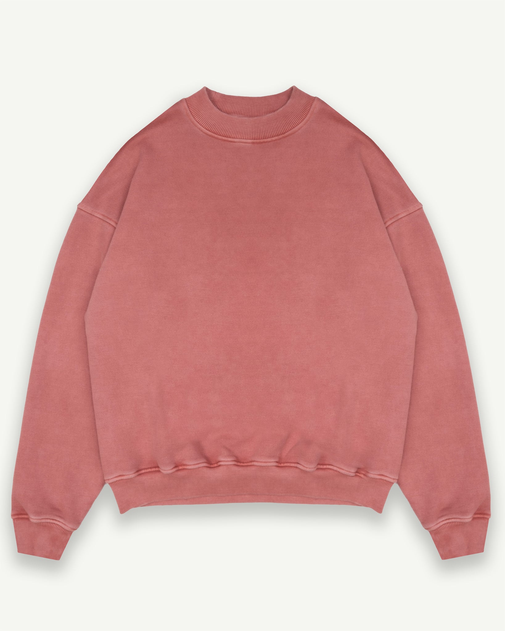 BLANK SWEATSHIRT - WASHED RED – ILLICIT BLOC